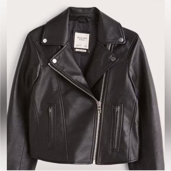 Abercrombie & Fitch | Jackets & Coats | Nwt Abercrombie Vegan Leather Moto Jacket | Poshmark